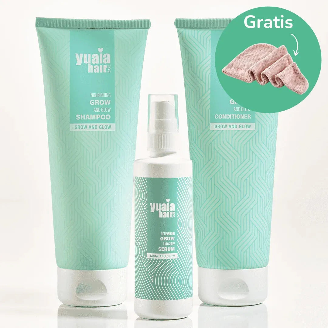 Grow & Glow sæt | Mindsker hårtab & Øger hårvækst | Køb her!
